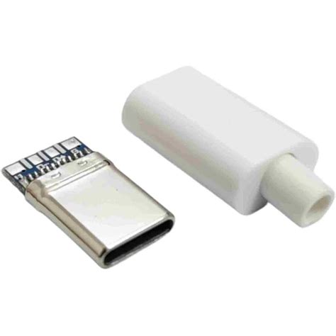 خرید و قیمت کانکتور نری تایپ سی سفید ترب