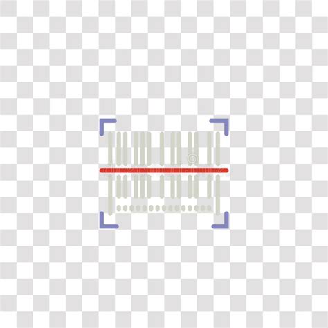 Toetsenbord En Symbool Van Scanner Kleurpictogram Van Scanner Voor