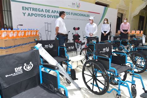 Dif Estatal Entrega Aparatos Funcionales Y Sueros Hidratantes A La