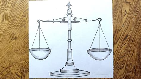 Balance Scale Clipart How To Draw Scales