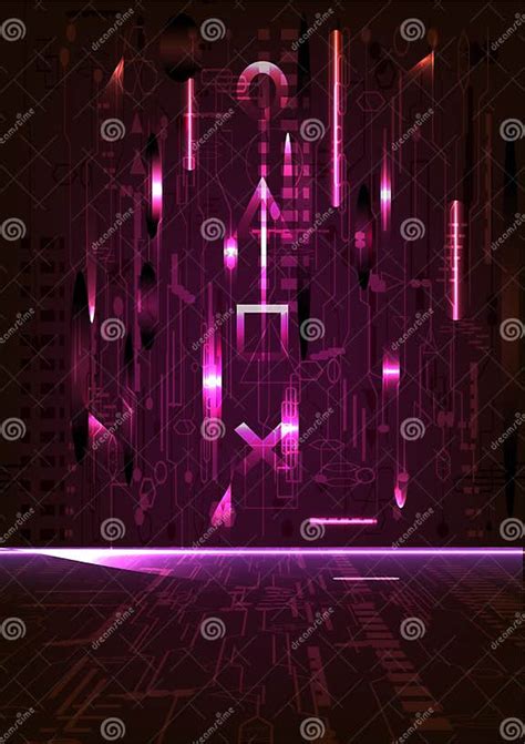 Artifical Intelligence Hi Tech Algorithm Futuristic Technology Glowing