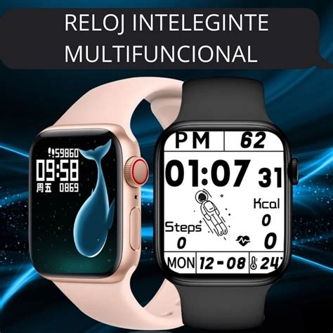 Smartwatch Hw22 Pro Hd Rosado Real Plaza
