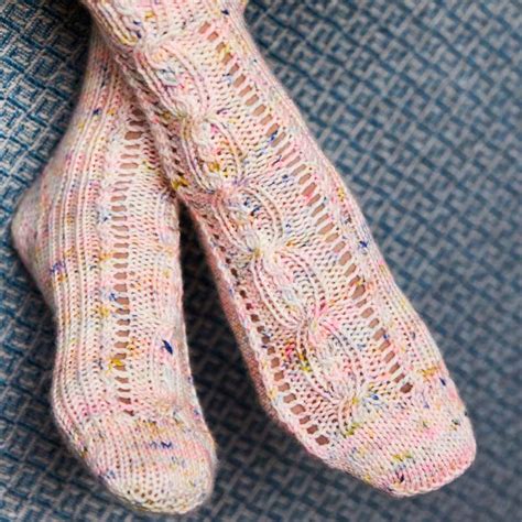 Toe Up Lace Socks Modern Daily Knitting