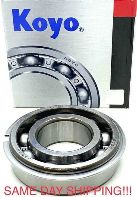 6205 NR KOYO Bearing Snap Ring Japan 25x52x15mm - Rodavictoria USA