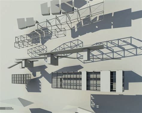 Exploded Axon Part 2 Exploded Diagram Building