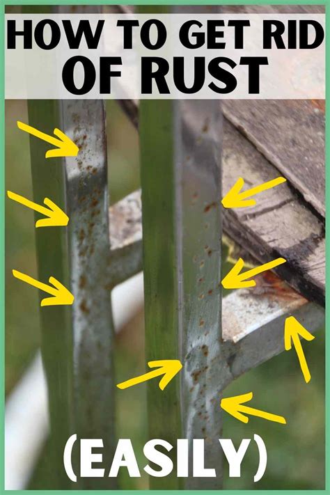 The Simple Secret To Remove Rust Quickly Easily The Heathered Nest