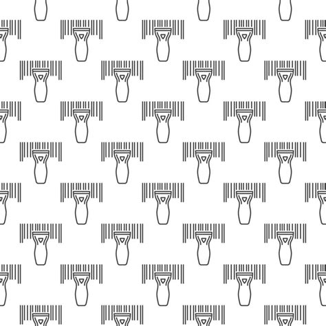 Barcode Scanner Vector Bar Code Scanning Concept Linear Seamless Pattern 19015424 Vector Art At