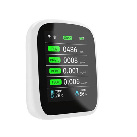 Tuya Wifi Pm2 5 Co2 Detector Meter Indoor Air Quality Monitoring System Air Pollution Monitor