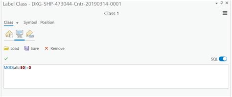 How To Display Contour Labels At Specific Intervals In Arcgis Pro