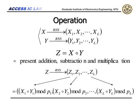 ppt brief overview of residue number system rns powerpoint