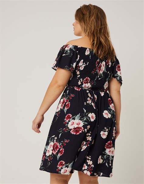 Plus Size Gauzy Floral Sundress 2020ave