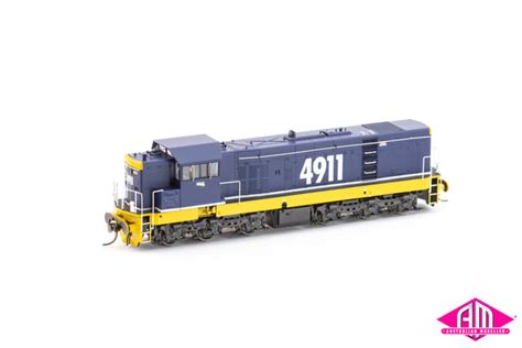 Trainorama 49 Class Locomotive 4911 Freight Rail Blue Ho Scale