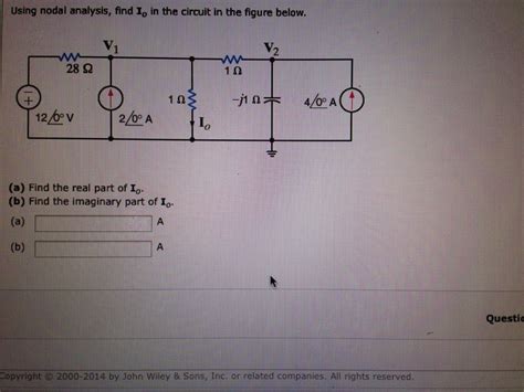 Solved Find Voltage V Chegg