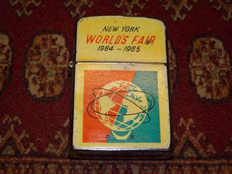 Vintage New York Worlds Fair Lighter 1964 1965 EstateSales Org