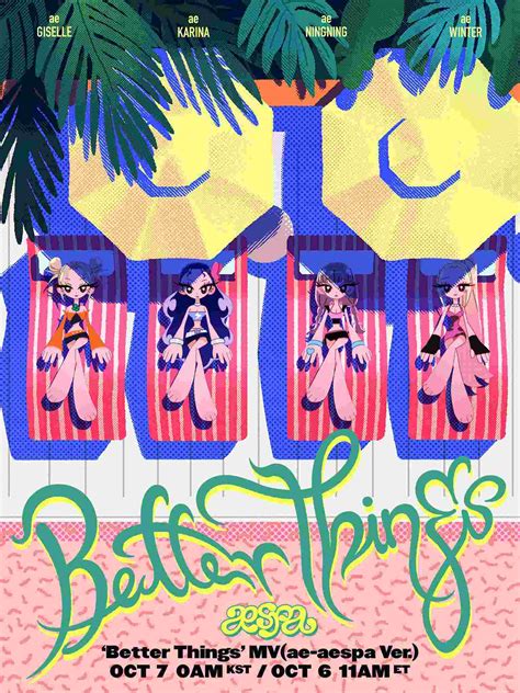 Kpop Girl Group Aespa Drops A Teaser For Their New Better Things