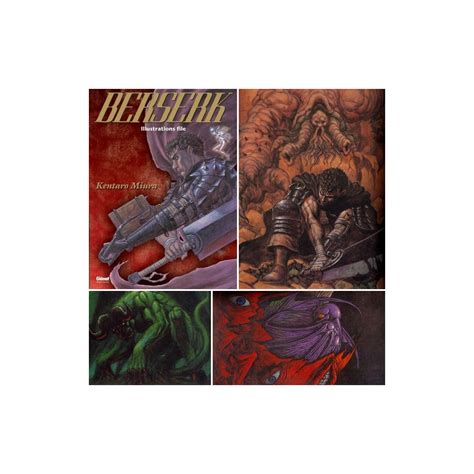 BERSERK Illustrations File Kentaro Miura Glénat