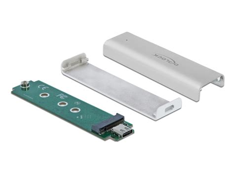 Delock Produkte 42634 Delock Externes Gehäuse Für M2 Nvme Pcie Ssd Mit