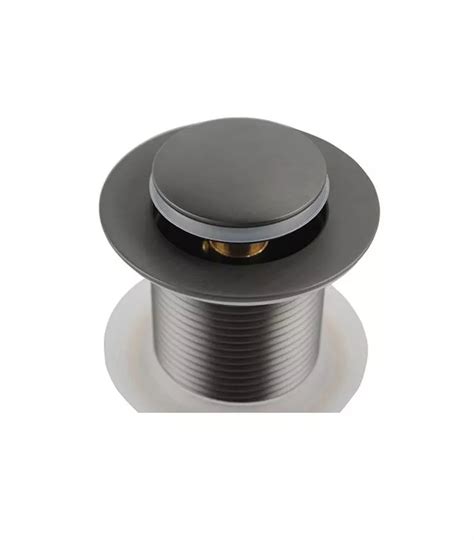 Aqua 32 40mm Pop Up Basin Waste With No Overflow Gunmetal Grey E
