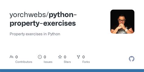 github yorchwebs python property exercises property exercises in python