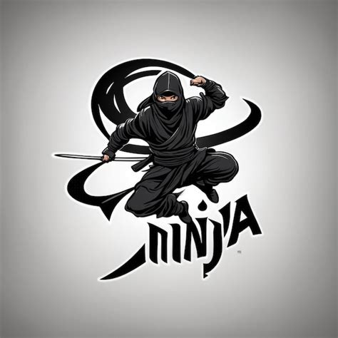 Premium Ai Image Ninja Logo