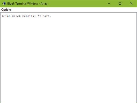 Array Pada Java