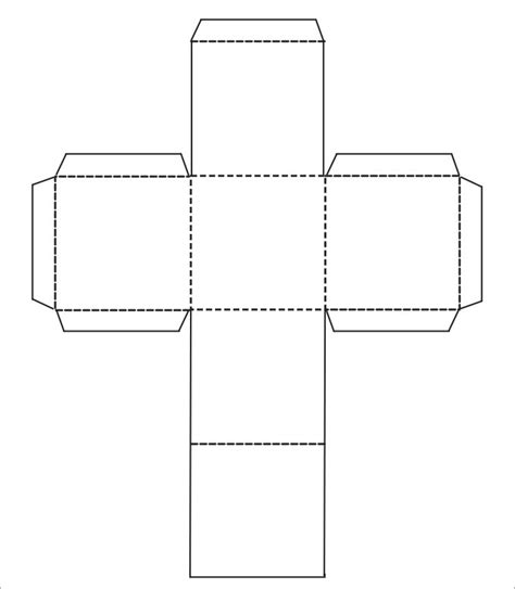 Cube Template D Cube Template Free Premium Templates