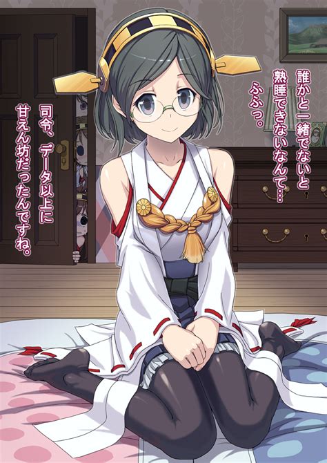Kongou Haruna Hiei And Kirishima Kantai Collection Drawn By Saitou