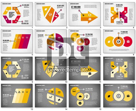 Flat Design Shapes Presentation Template For Google Slides And