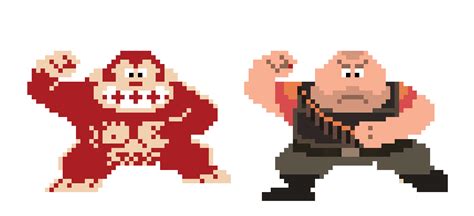 I Made Classic Video Game Characters Into Tf2 Classes Exact