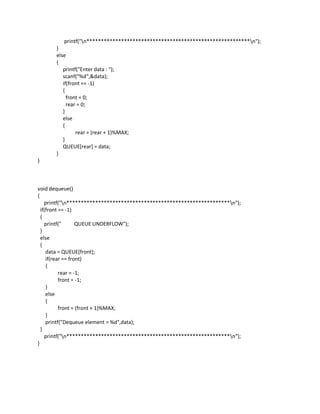 Circular Queue PDF