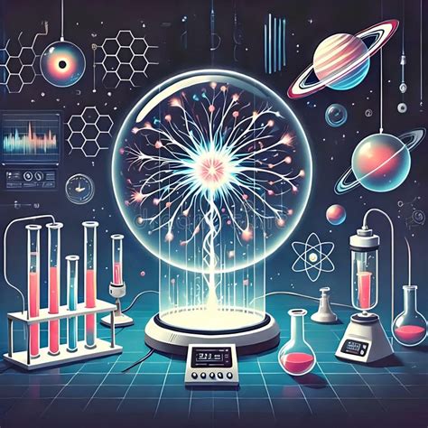 Illustration About The Science Developed By Humanity Stock Illustration