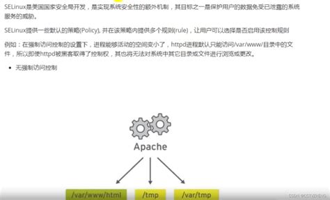 Linux安全之服务安全打开了mac强制访问控制也就selinux Csdn博客
