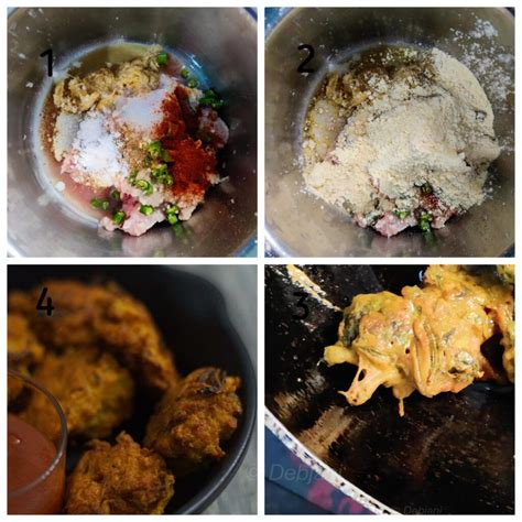 Chicken Keema Pakoda Recipe Debjanir Rannaghar