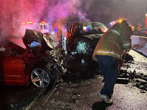 Close Call On Route 8 Fire Truck Rear Ended During Response To Wrong