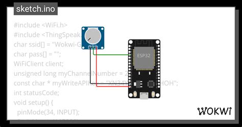 potentiometer upload wokwi esp32 stm32 arduino simulator