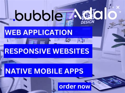 A Bubble Io Website Mobile MVP App And Responsive Bubble Web App Upwork