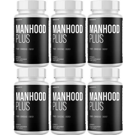 Manhood Plus Advanced Male Supplement Vitality Energy Booster 6