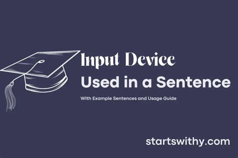 Input Device In A Sentence Examples 21 Ways To Use Input Device