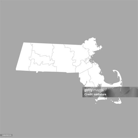Massachusetts Map High Res Vector Graphic Getty Images