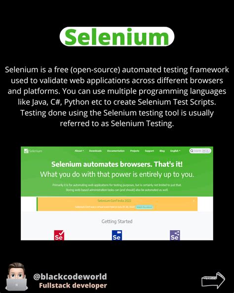 Best Software Testing Tool In 2022 Fullstackdeveloper Facebook