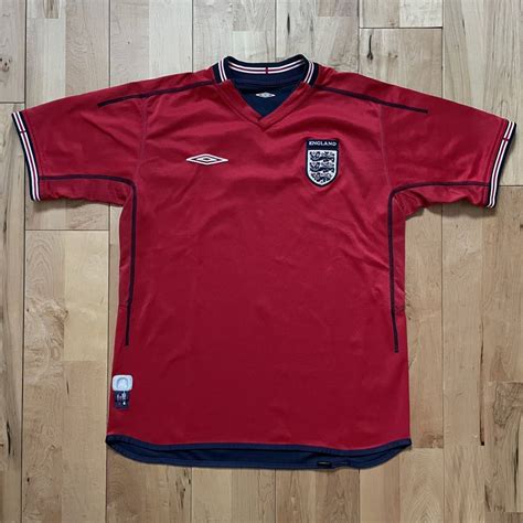 ヤフオク サッカー イングランド代表 ベッカム Umbro ユニ