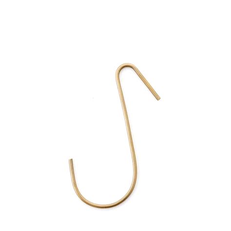Fog Linen Work Brass J Hook Medium Official Stockist