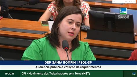 VÍdeo Sâmia Bomfim Tem O Microfone Cortado Pela 3ª Vez Na Cpi Do Mst