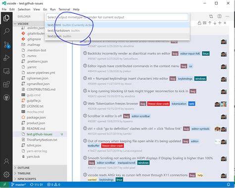 Use A Simple Context Menu For Output Mime Type · Issue 94026