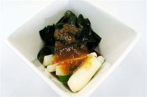 いわきの長ねぎとわかめの酢味噌和え By 福島県 【クックパッド】 簡単おいしいみんなのレシピが338万品