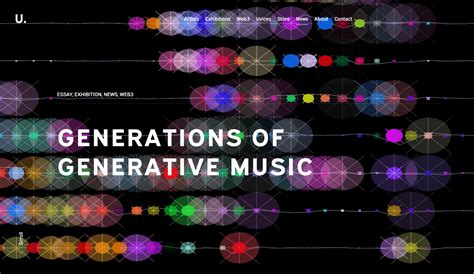 generations of generative music by atau tanaka centre for sound