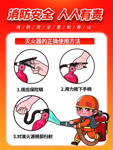 학생 안전 교육 캠퍼스 소화기 사용 포스터 템플릿 Psd 다운로드 디자인 자료 다운로드