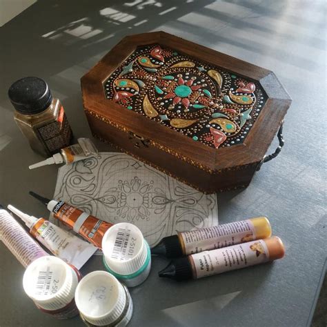 Шкатулка ручна розпис — цена 1000 грн в каталоге Шкатулки Купить товары для дома и быта по