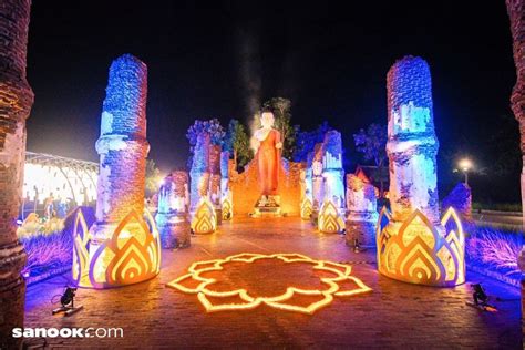 เทศกาลโคมไฟนานาชาติสุดตระการตา ต้อนรับลอยกระทงเมืองโบราณสมุทรปราการ