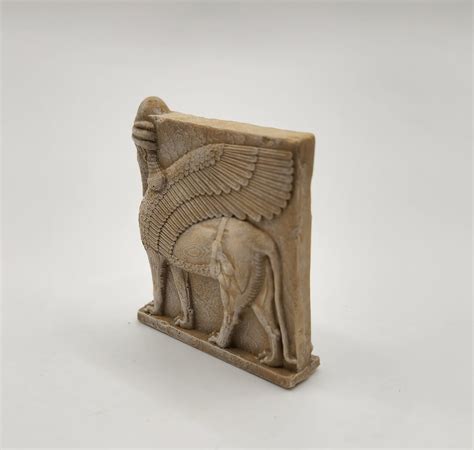 Assyrian Lamassu Museum Replica Artifact Handcrafted Etsy